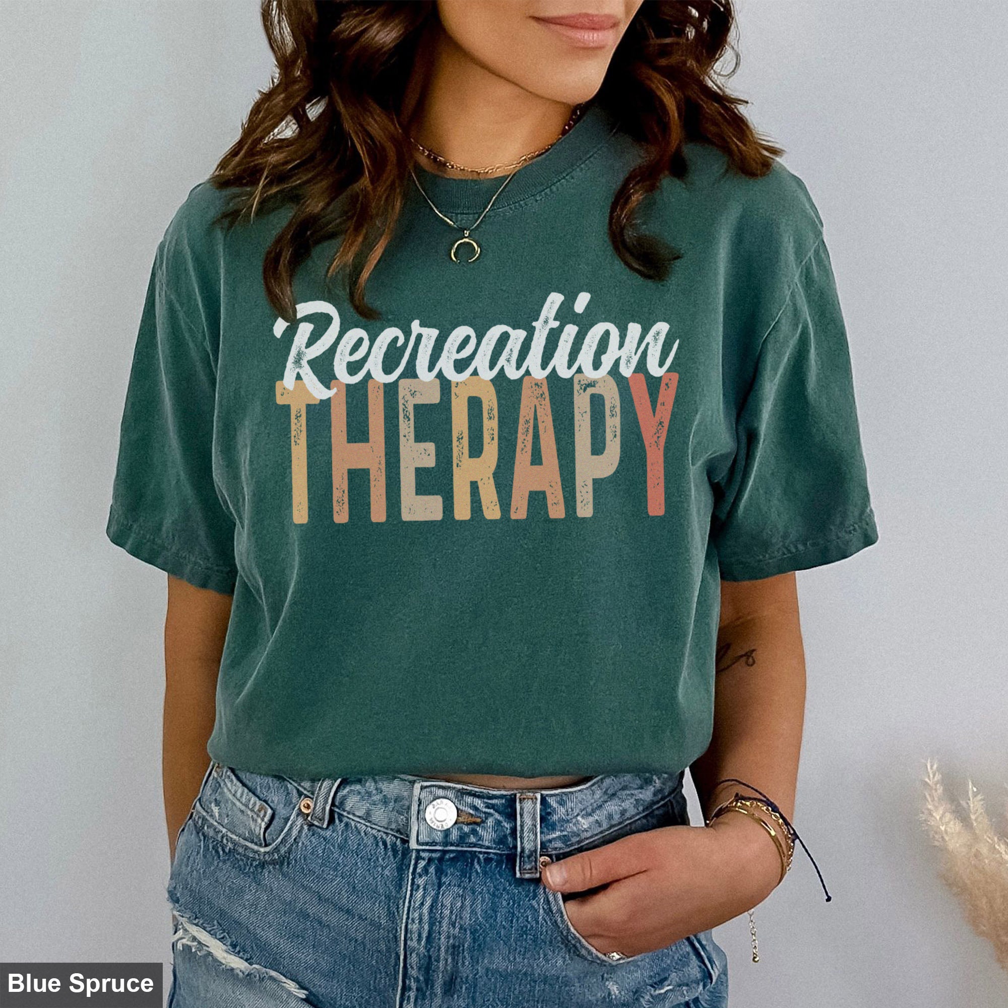 Recreation Therapy Shirt Recreation Therapist Shirt Rec Therapy T Shirt ...