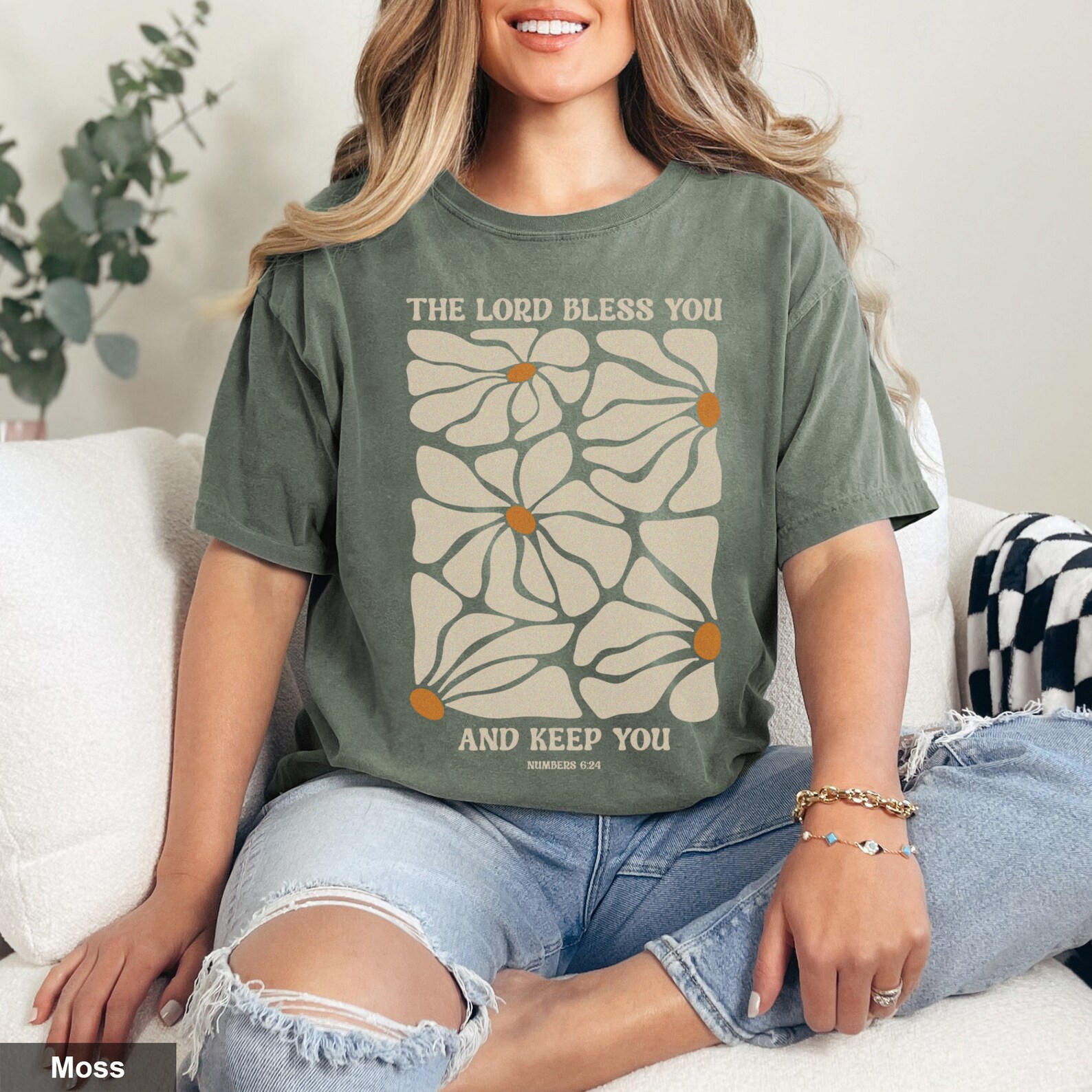 The Lord Bless You and Keep You Numbers 6 24 Worship Shirt Faith Based ...