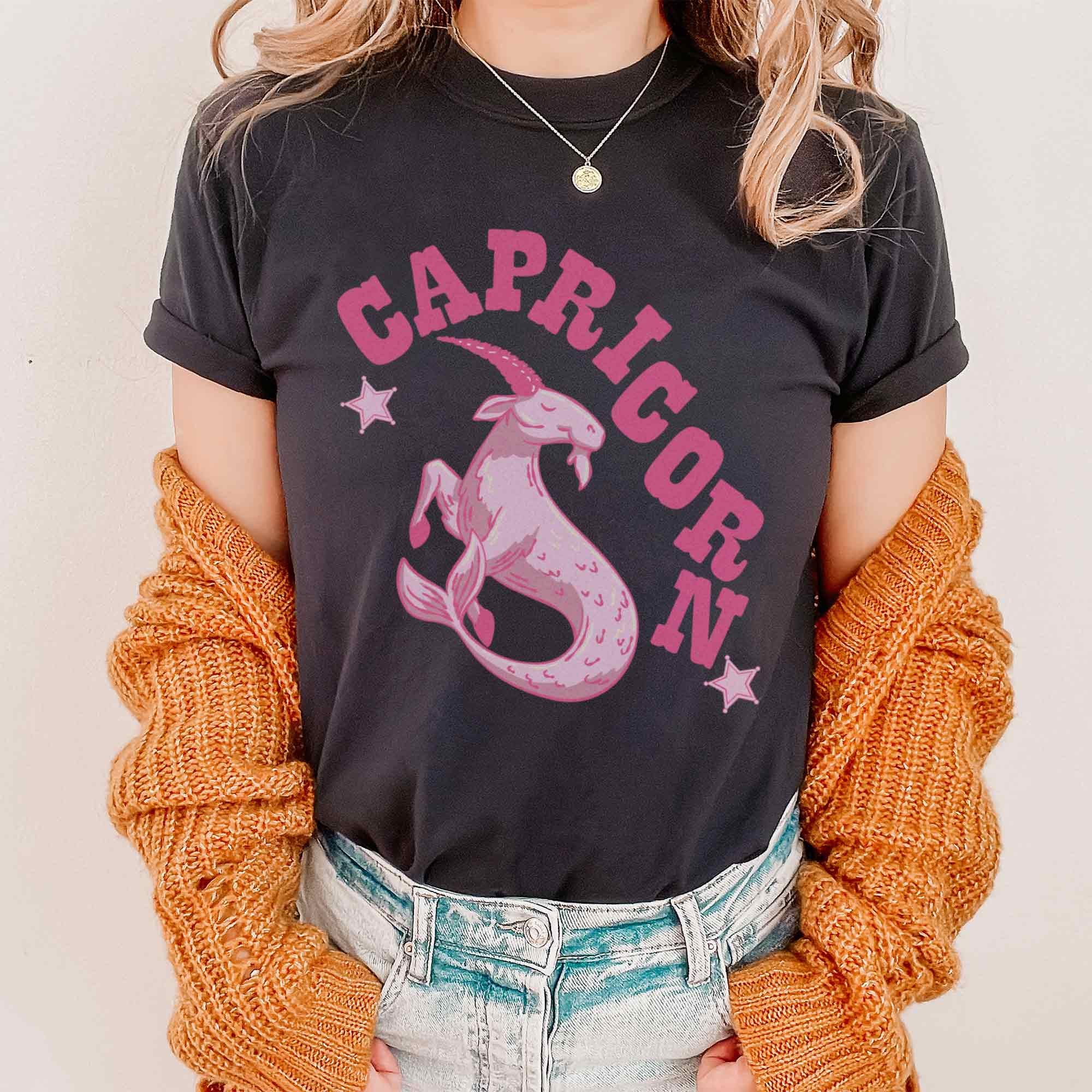 Capricorn T Shirt Big Capricorn Energy Capricorn Birthday Gift ...