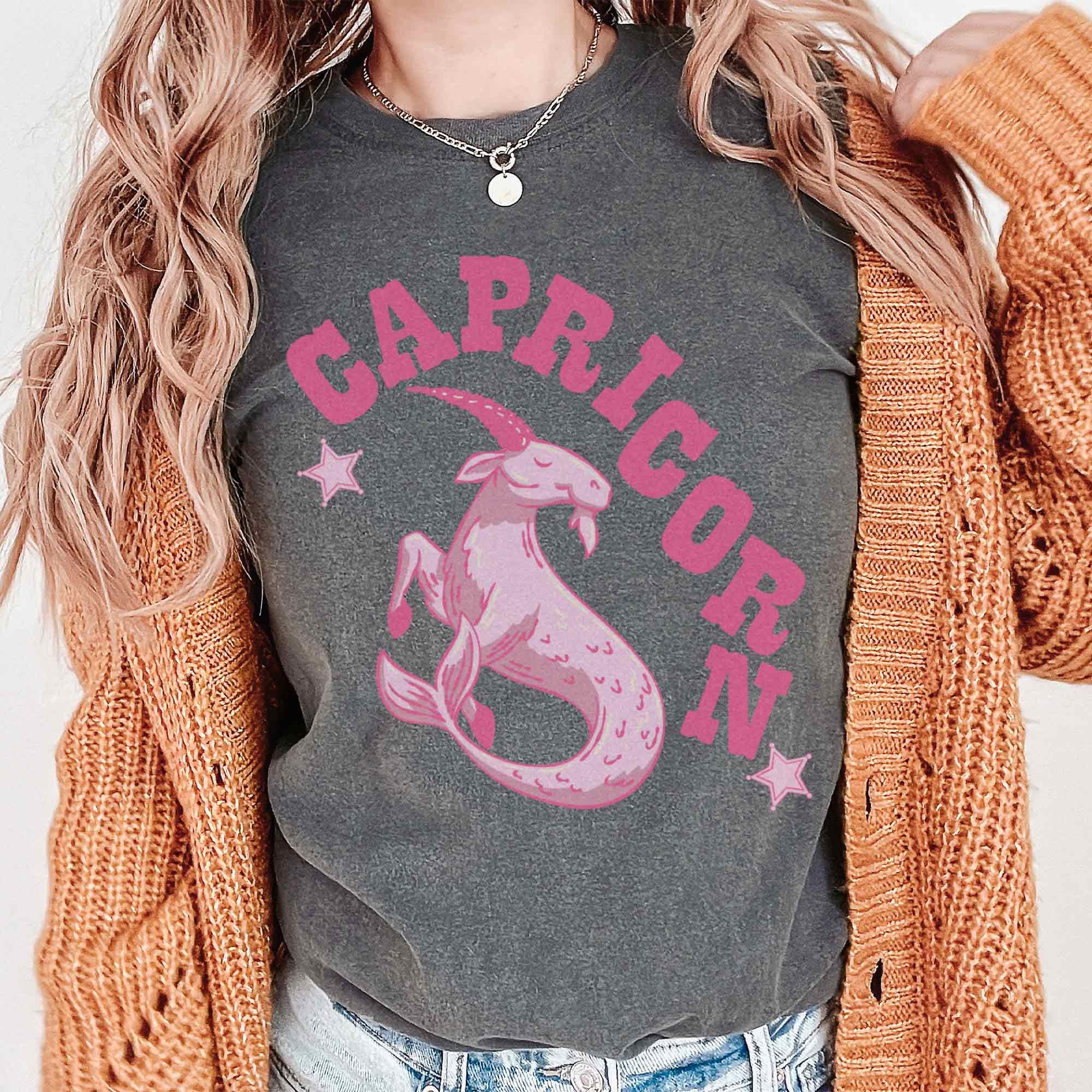 Capricorn T Shirt Big Capricorn Energy Capricorn Birthday Gift ...