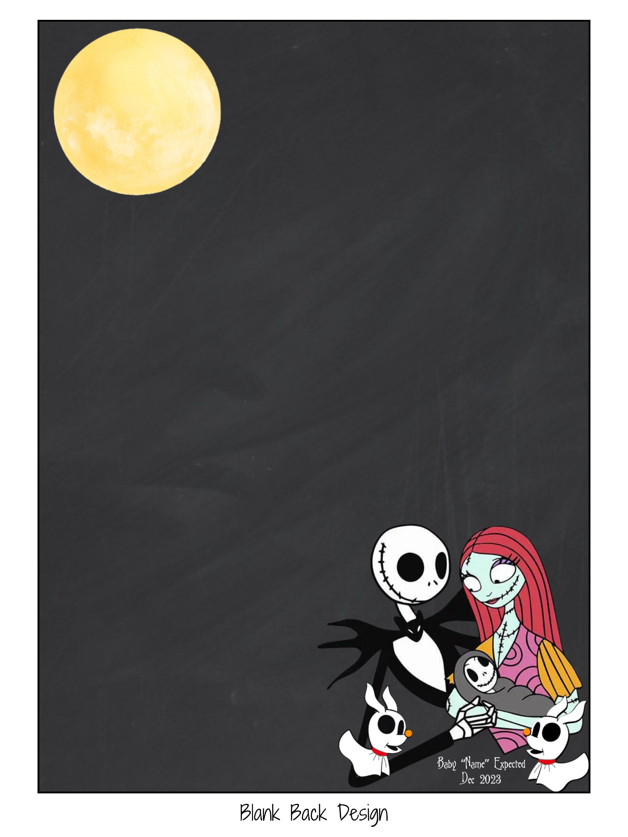 Nightmare Before Christmas Baby Shower Invitation - Etsy