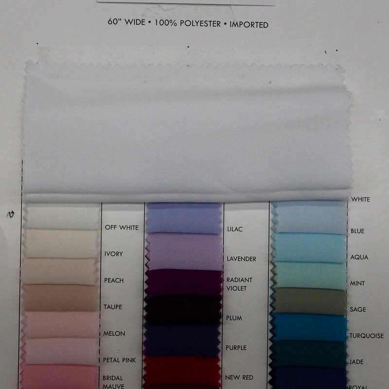 Georgette Fabric - Etsy