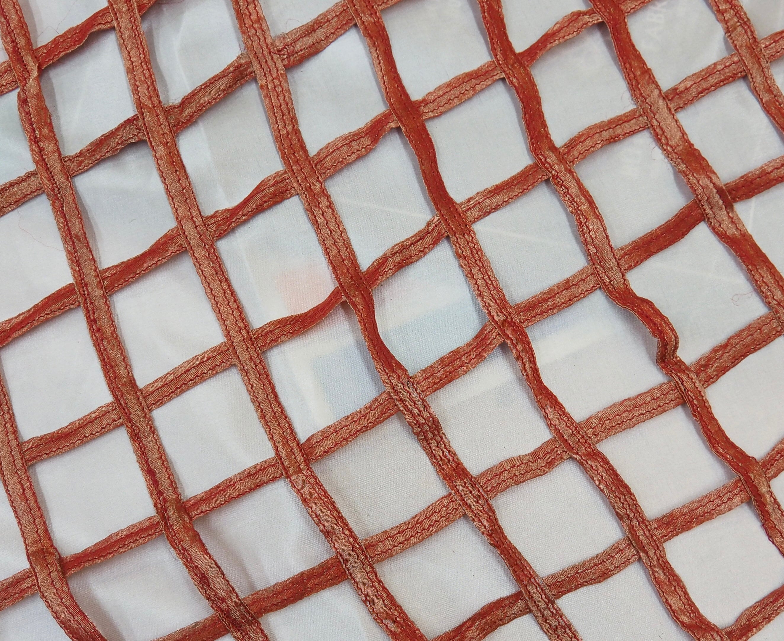 Open Weave Silk Organza Metallic Mesh - Etsy