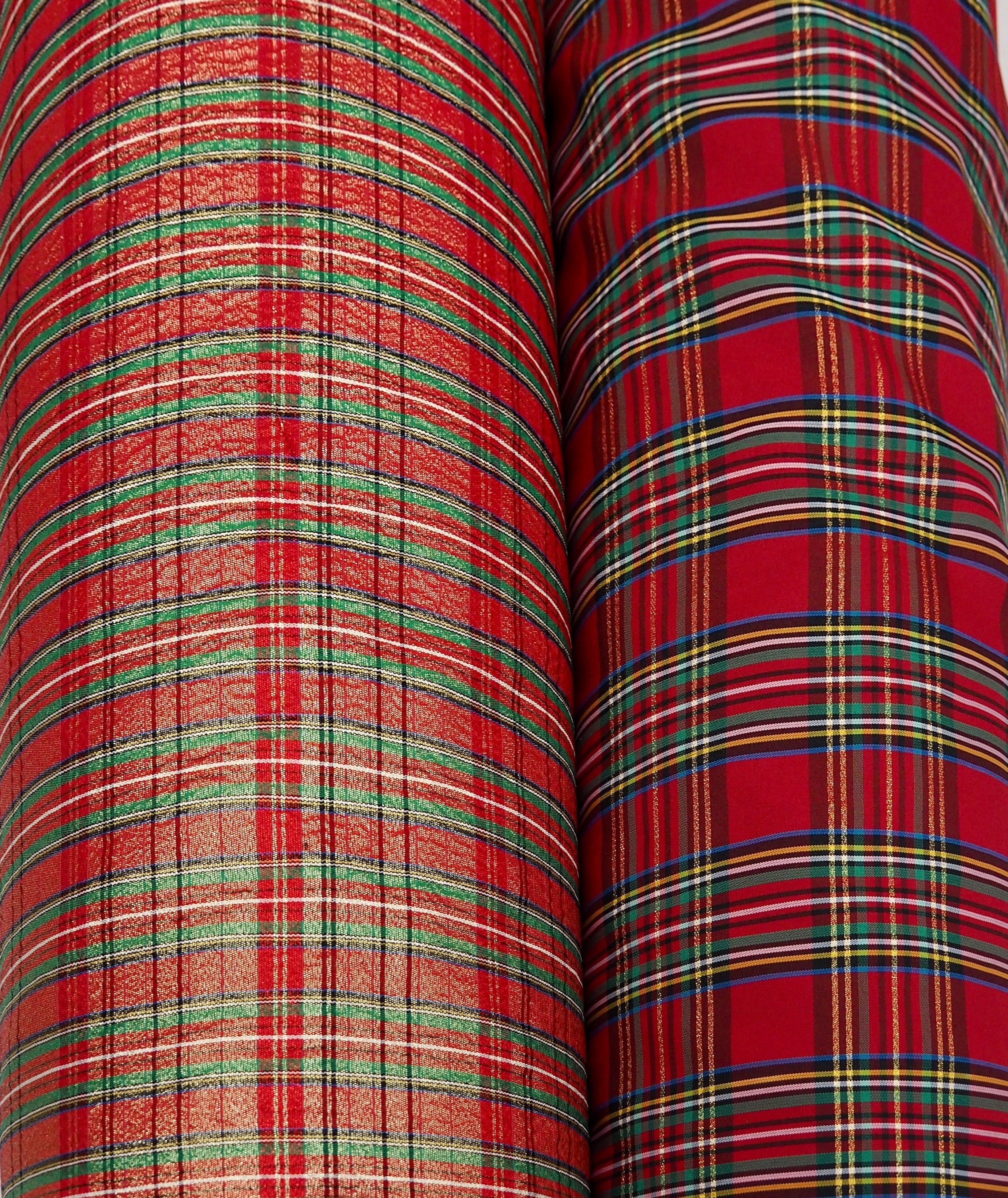 Christmas Plaid Polyester Taffeta - Etsy