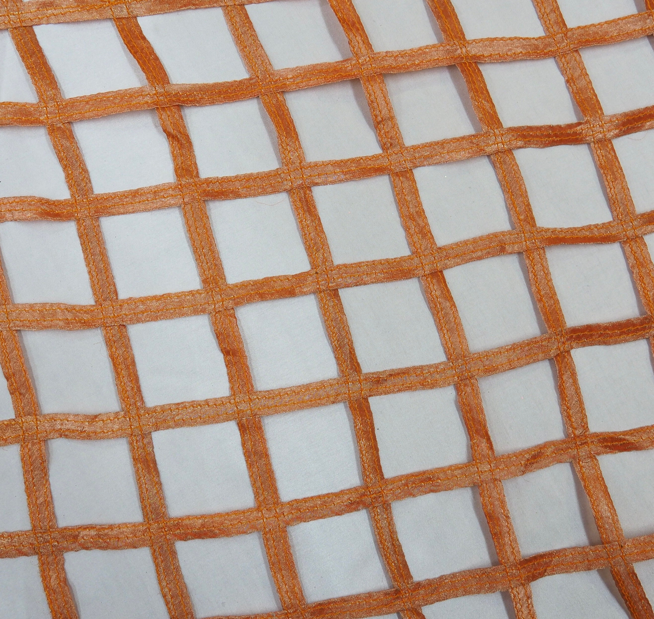 Open Weave Silk Organza Metallic Mesh - Etsy