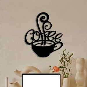 Cup Coffee Cup Svg Cut Dxf File Wall Sticker Pdf Silhouette Engraving ...