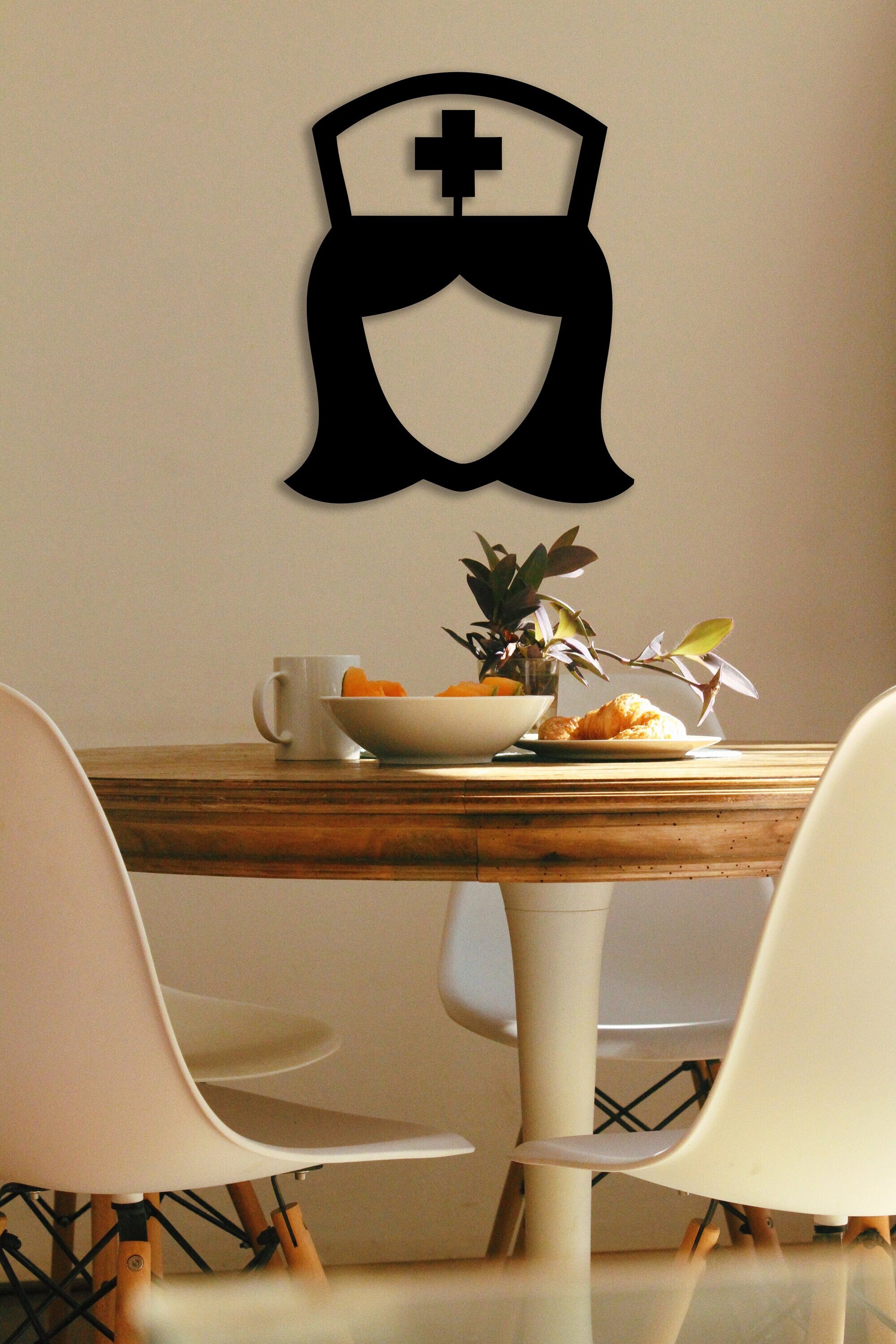 Nurse Sign Svg Cut Dxf File Wall Sticker Pdf Silhouette Engraving ...