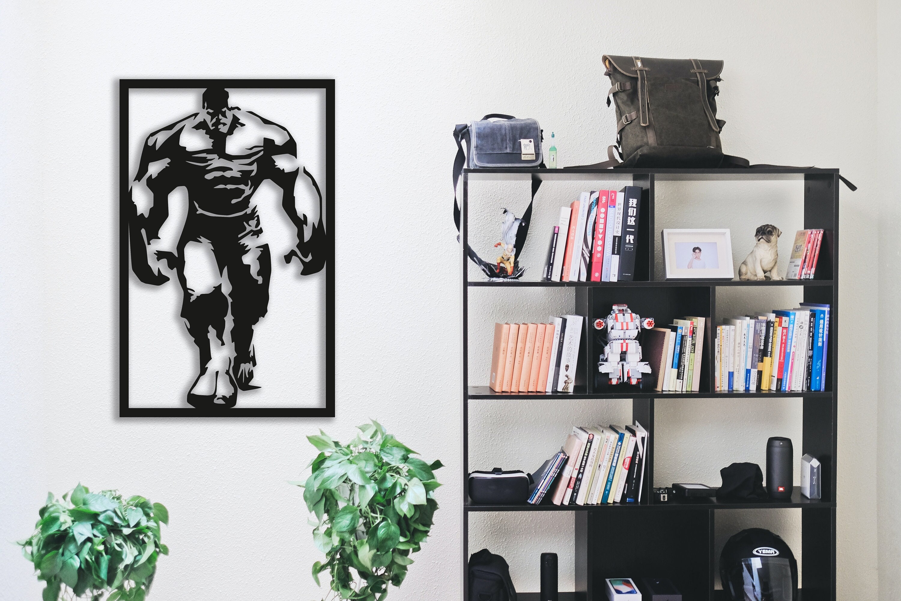 Marvel Hulk Svg Cut Dxf File Wall Sticker Pdf Silhouette Engraving ...
