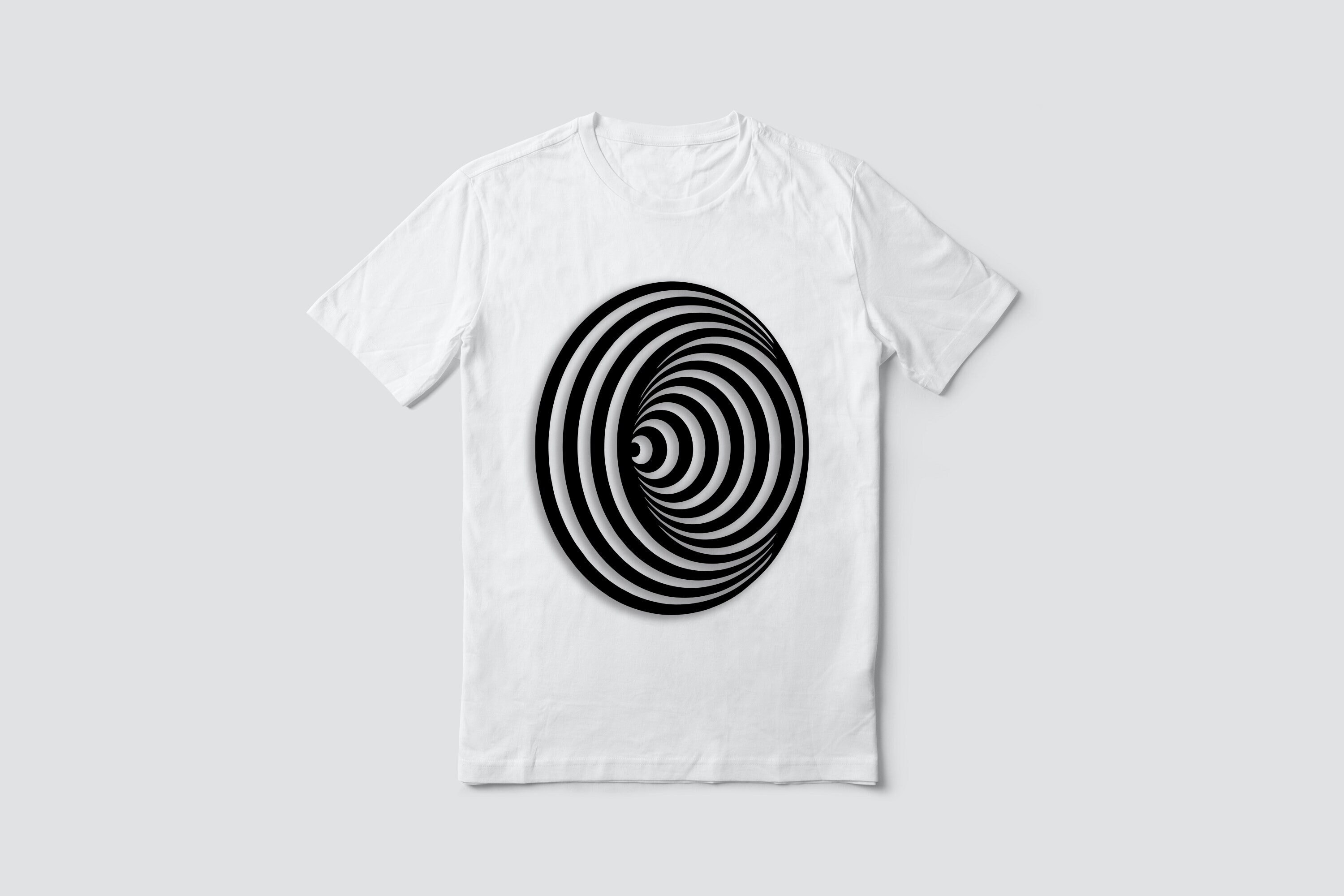 Eye Delusion Illusion Circle Svg Cut Dxf File Wall Sticker Pdf ...