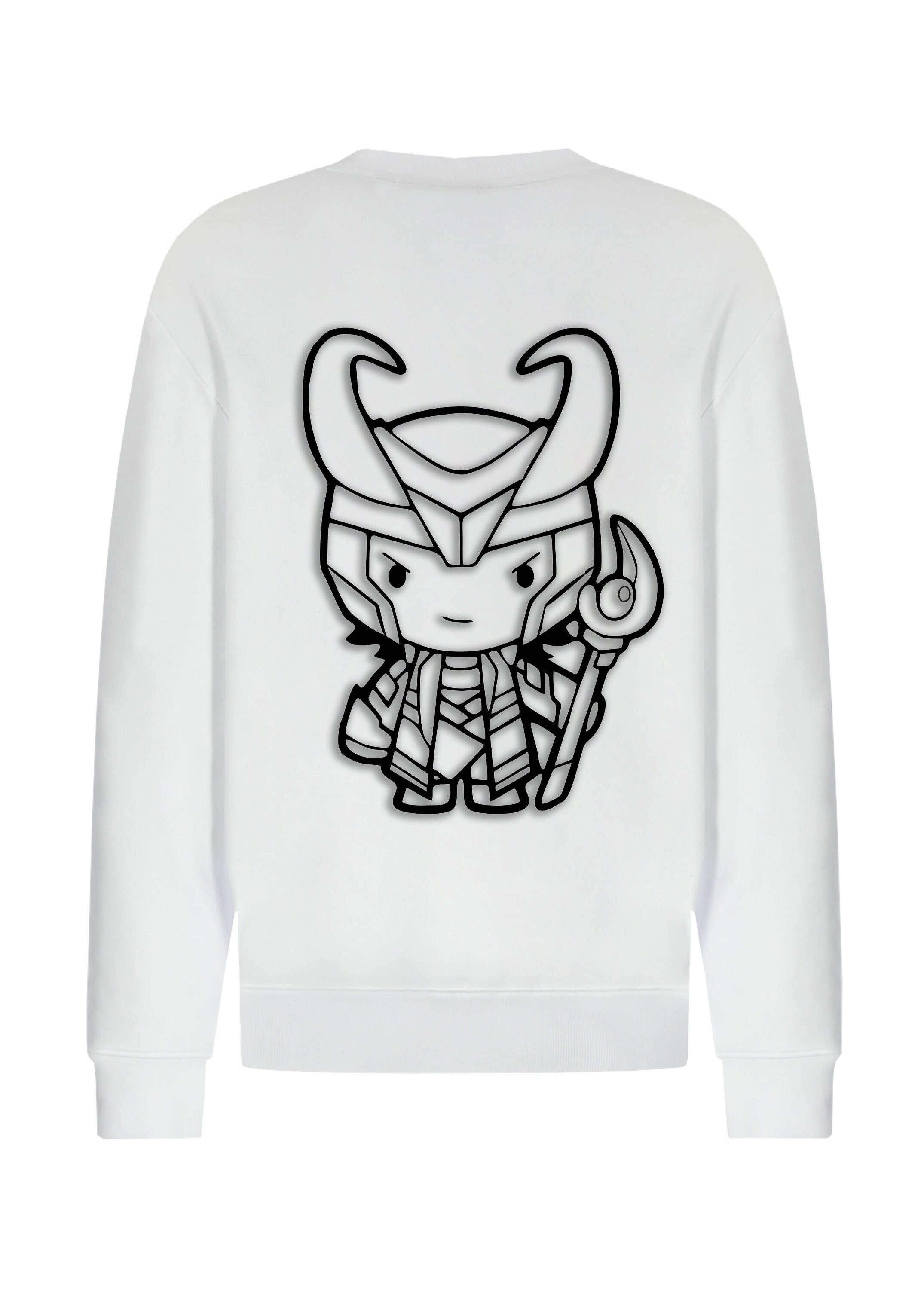 Loki Design Svg Cut Dxf File Wall Sticker Pdf Silhouette Engraving ...