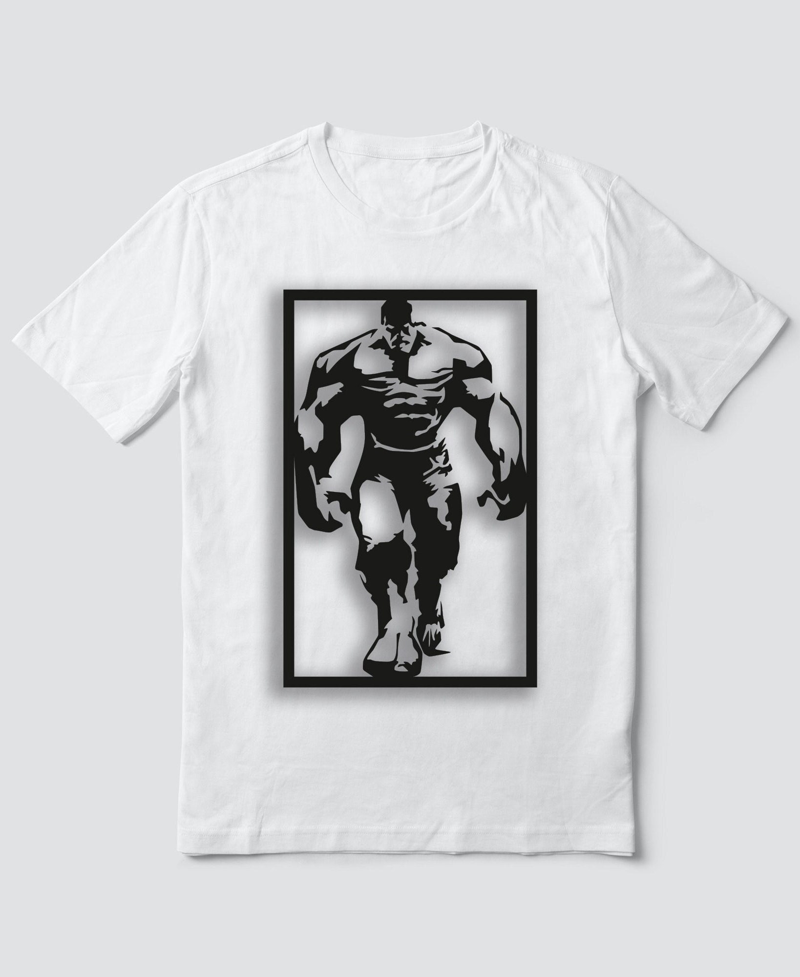 Marvel Hulk Svg Cut Dxf File Wall Sticker Pdf Silhouette Engraving ...