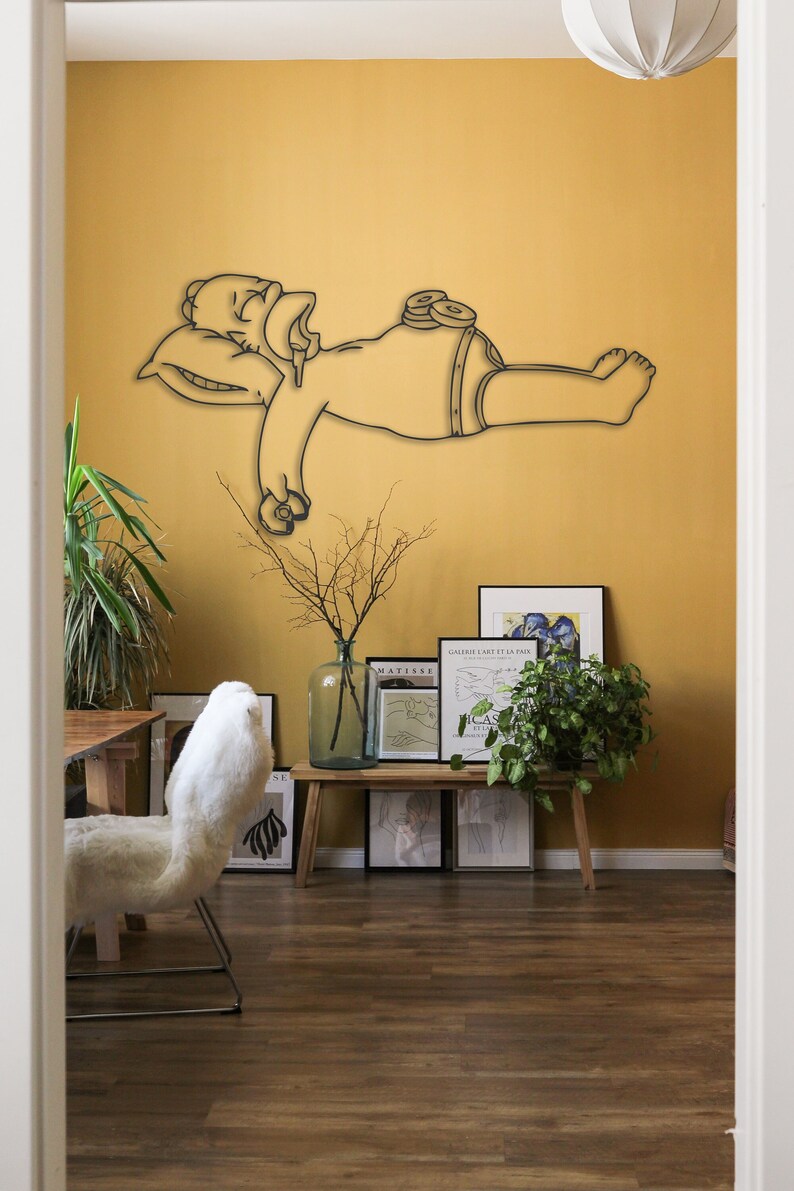 Simpson Svg Cut Dxf File Wall Sticker Pdf Silhouette Engraving Template ...