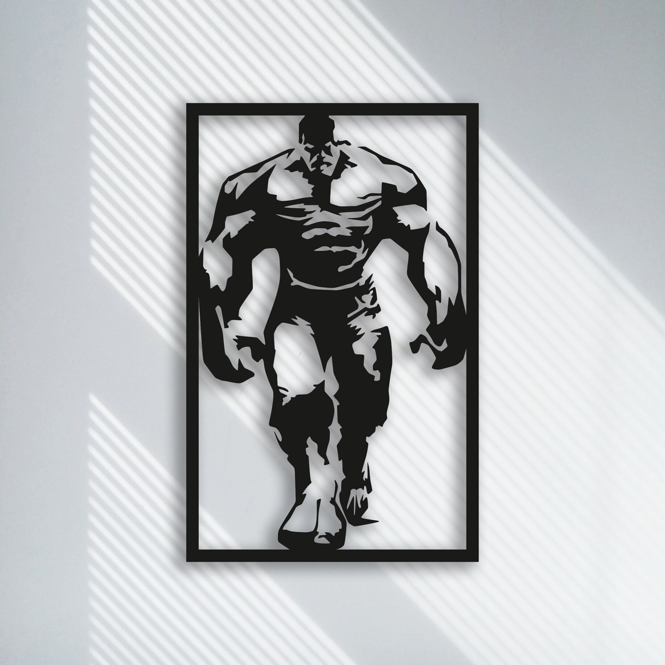 Marvel Hulk Svg Cut Dxf File Wall Sticker Pdf Silhouette Engraving ...