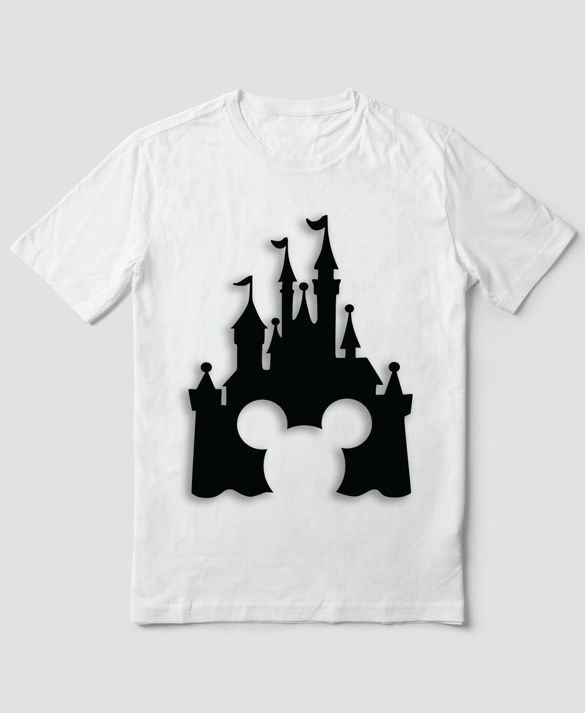 Mouse Castle Svg Cut Dxf File Wall Sticker Pdf Silhouette Engraving ...