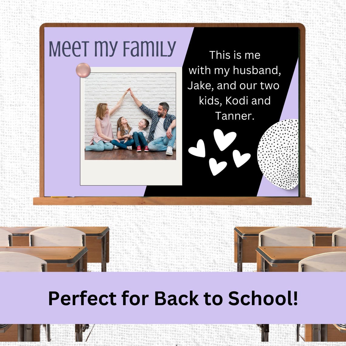 Editable Meet the Teacher Presentation, Back to School Slides, Teacher ...