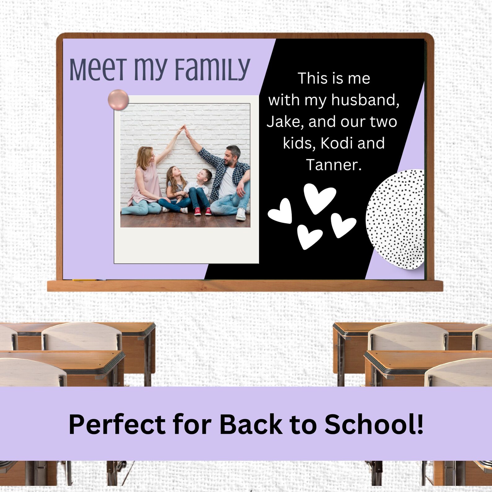 Editable Meet the Teacher Presentation, Back to School Slides, Teacher ...