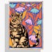 Vivid Color Cat Poster - Etsy