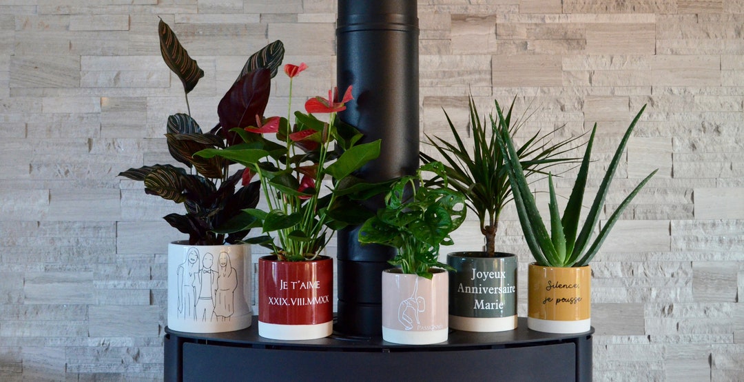 Personalized Planters - Etsy