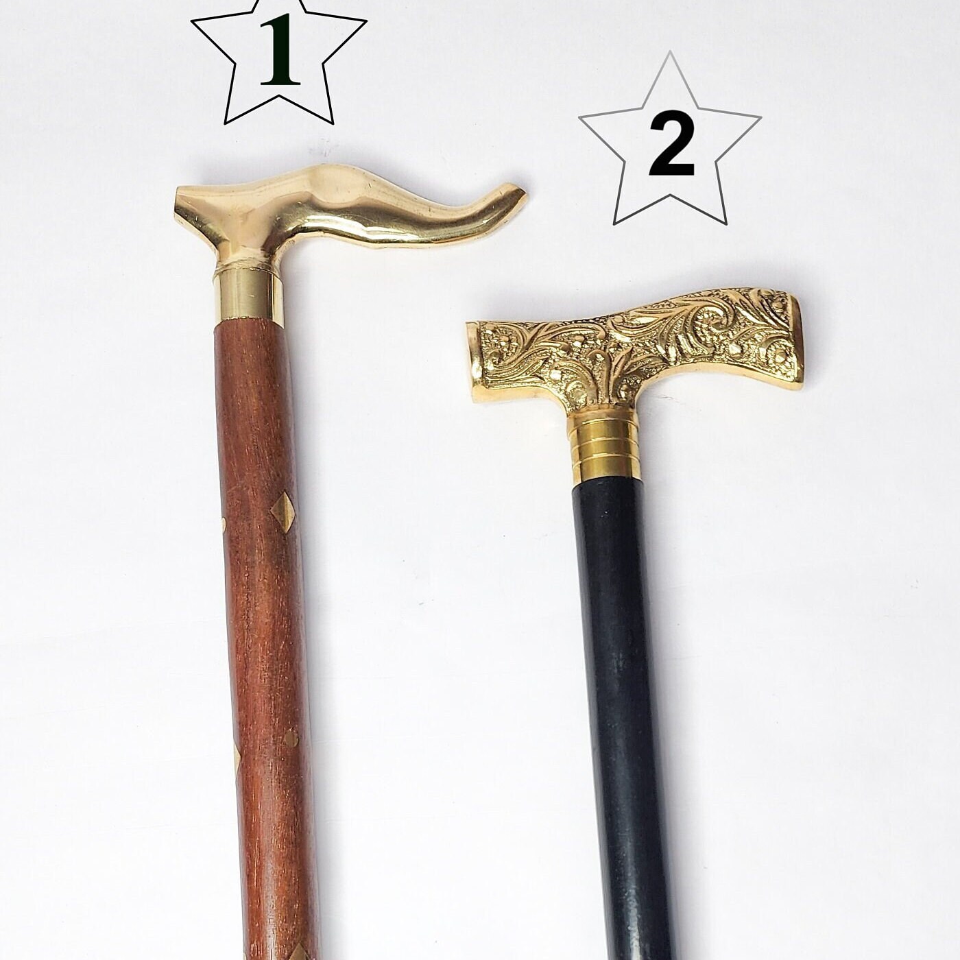 Personalized Foldable Walking Stick Steampunk Walking Cane With Fully ...