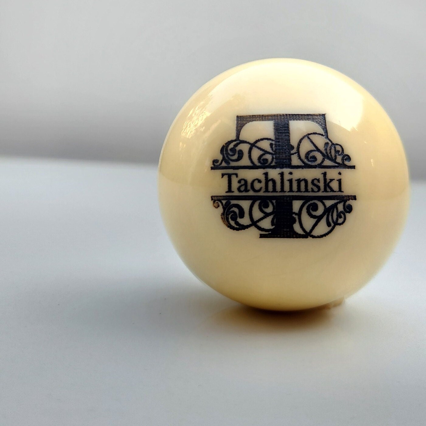 Personalized Pool Cue Ball Billiards Ball Engraved Ball Gift for Dad ...