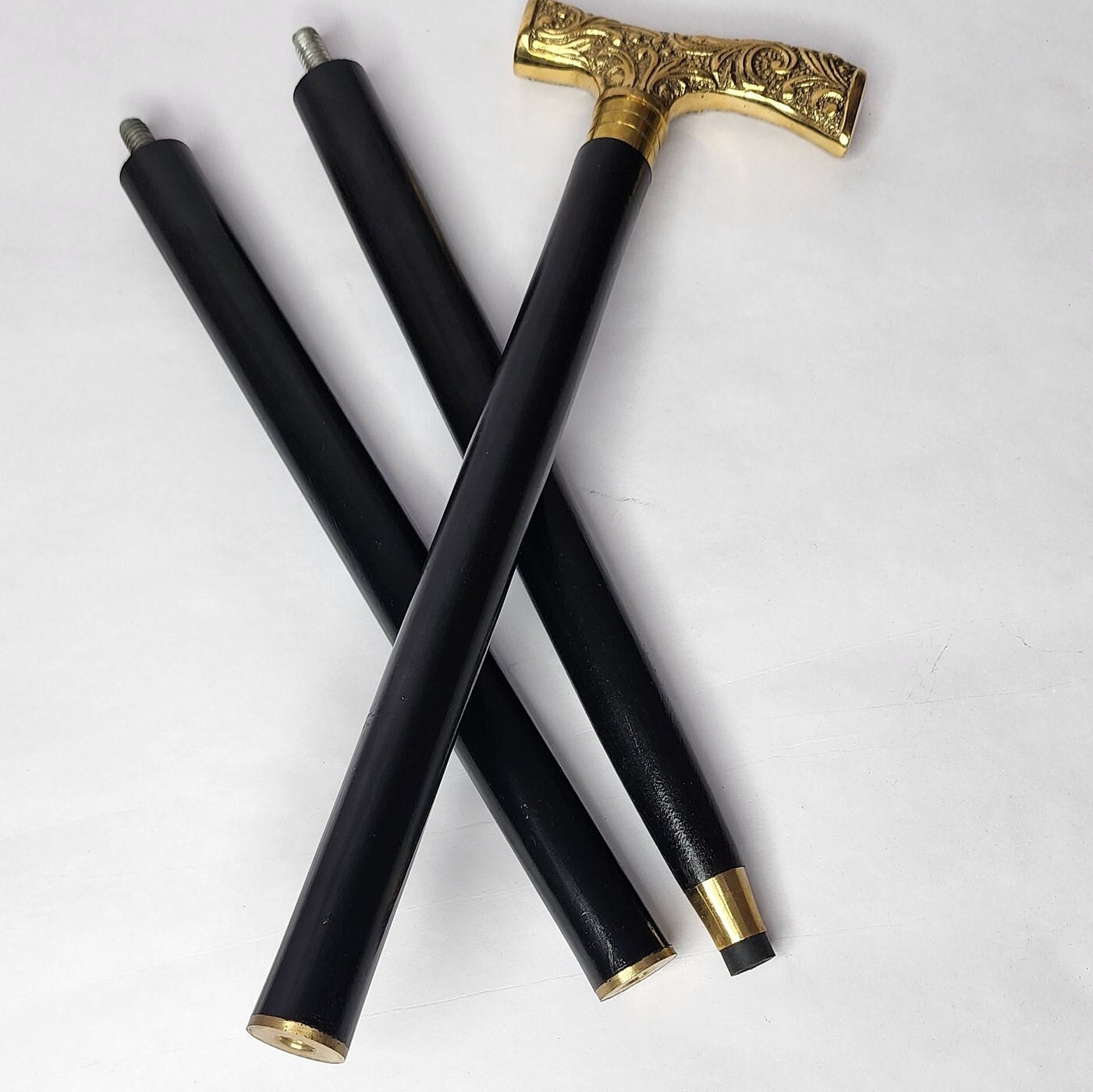 Personalized Foldable Walking Stick Steampunk Walking Cane With Fully ...