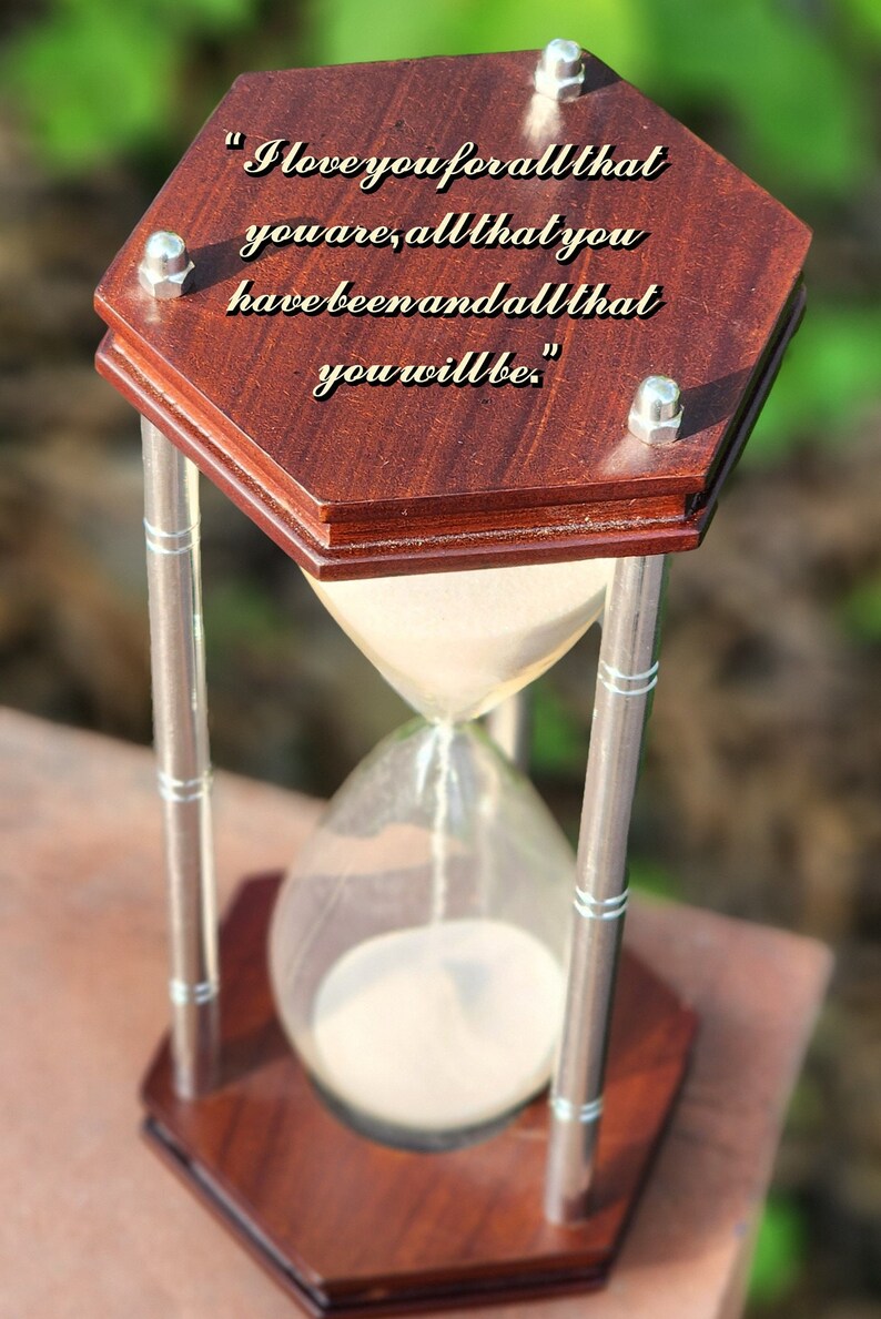 Unique Hourglass, Personalized Sand Clock, Christmas Decoration Gift ...