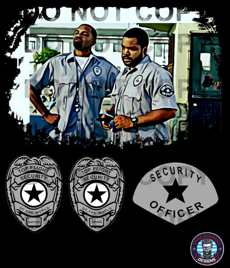Top Flight Security Uniform (badges and Patch Only!) - Etsy
