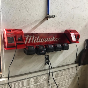 Milwaukee Battery Charging Station - Etsy