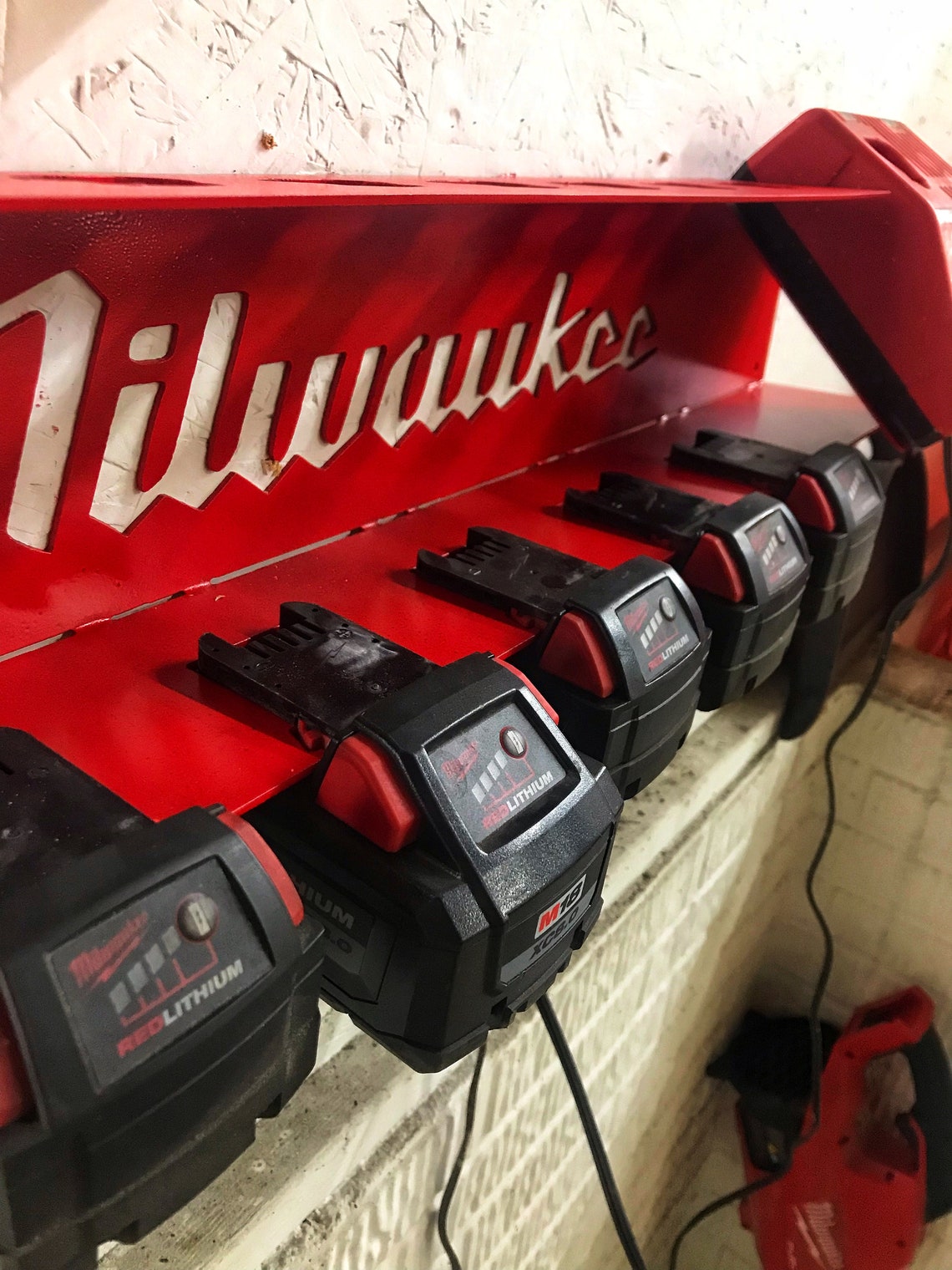 Milwaukee Battery Charging Station - Etsy