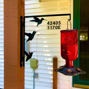 Hummingbird Feeder Hanger - Etsy