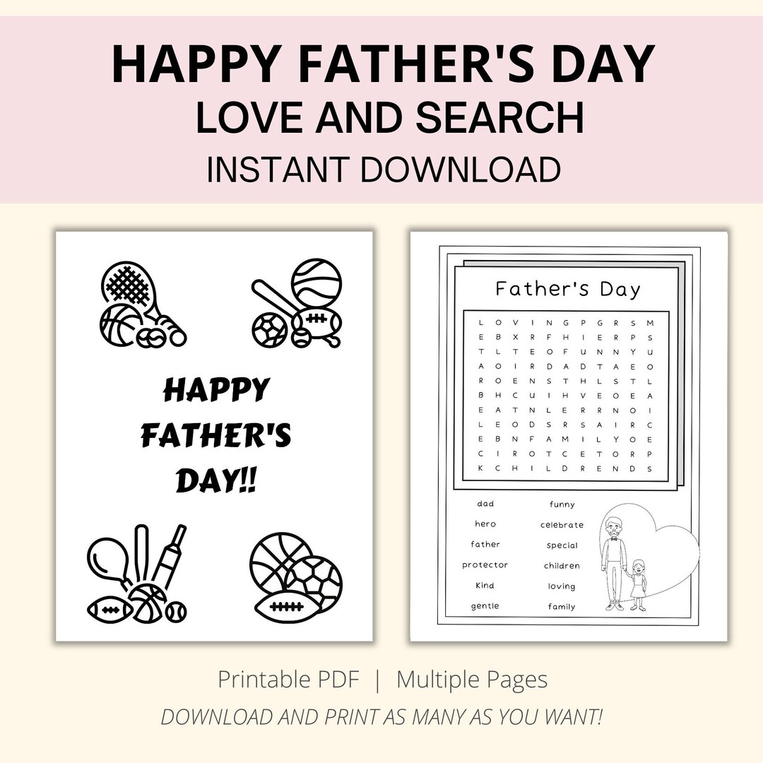Happy Father's Day, Printable Happy Fathers Day Coloring Pages, Fathers ...
