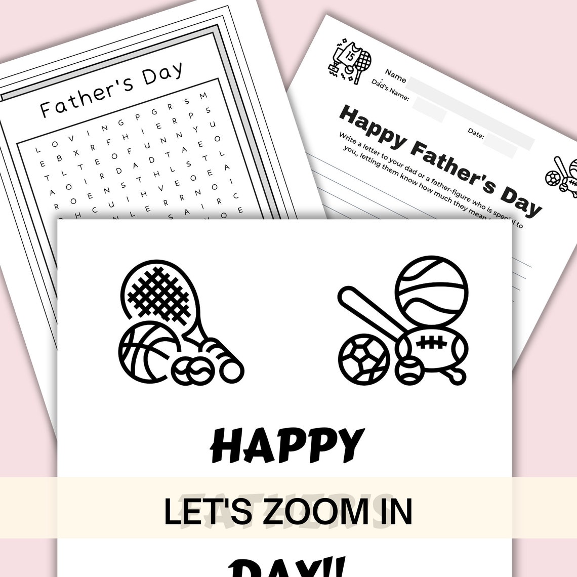 Happy Father's Day, Printable Happy Fathers Day Coloring Pages, Fathers ...