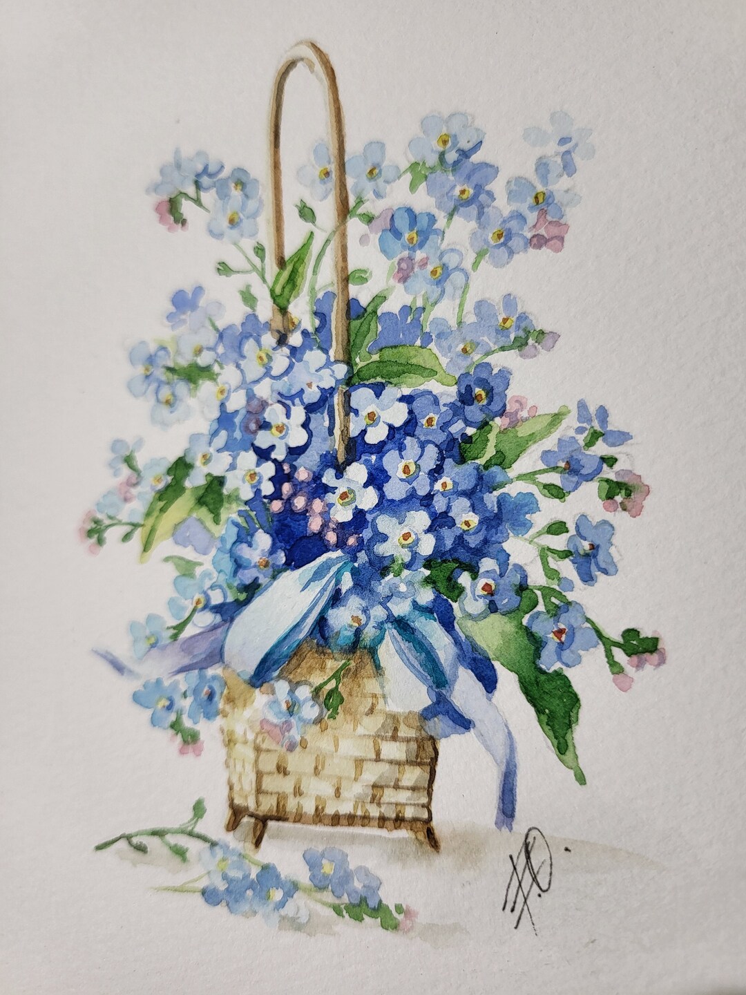 Small Tender Flowers - Etsy