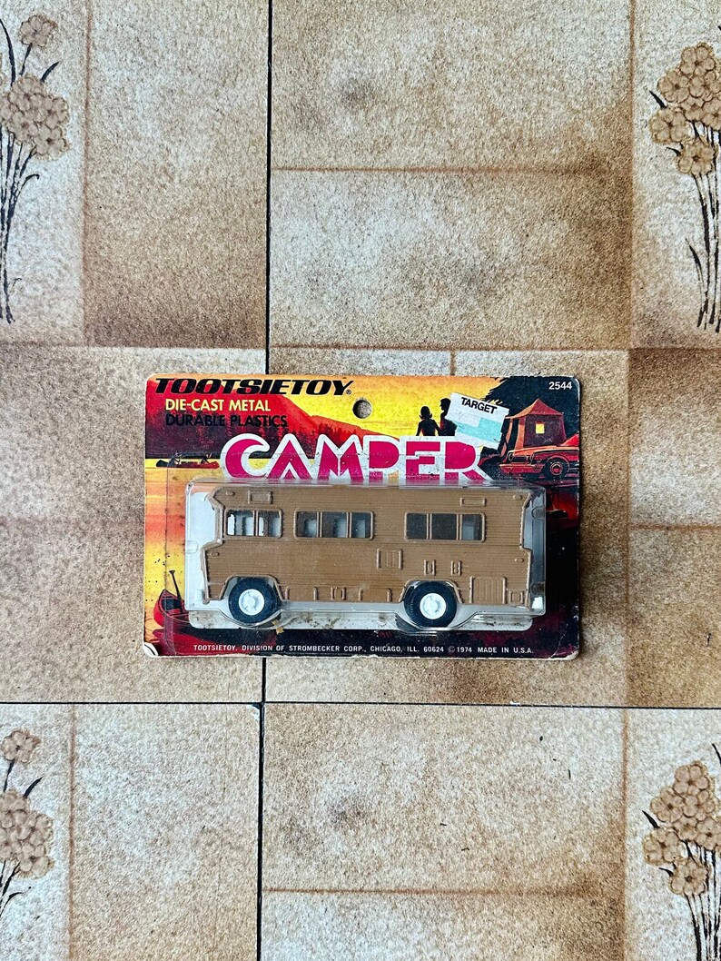 Vintage 1974 Tootsie Toy Camper - Etsy