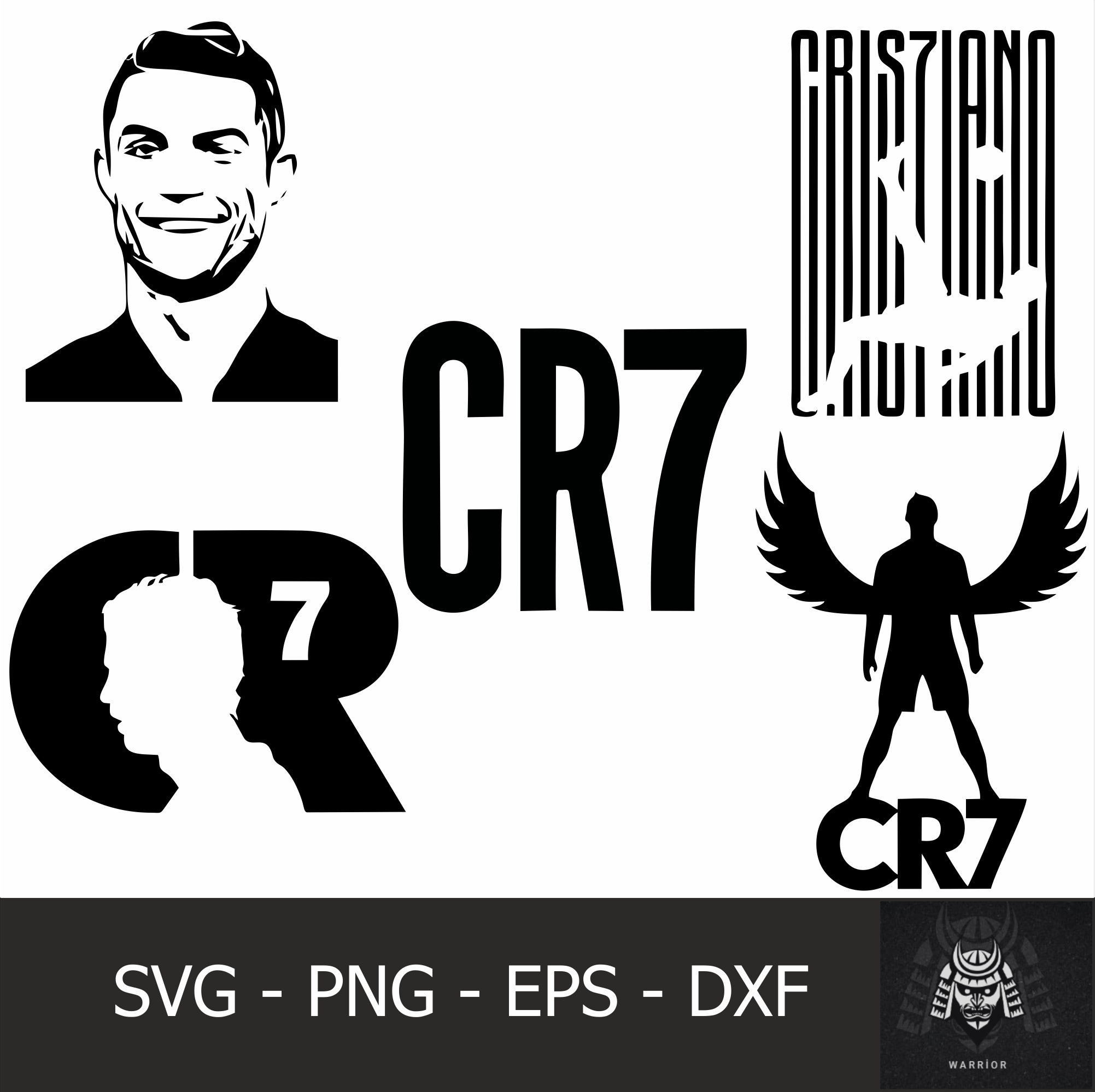 Cr7 Logo Png Transparent Cristiano Ronaldo Silhouette PNG, 47% OFF
