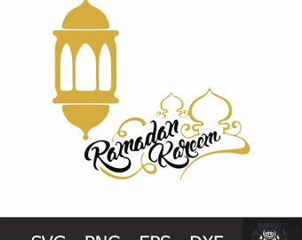 Ramadan Kareem SVG Pack, Ramadan Gift, Mubarak Svg, Happy Ramadan Svg ...