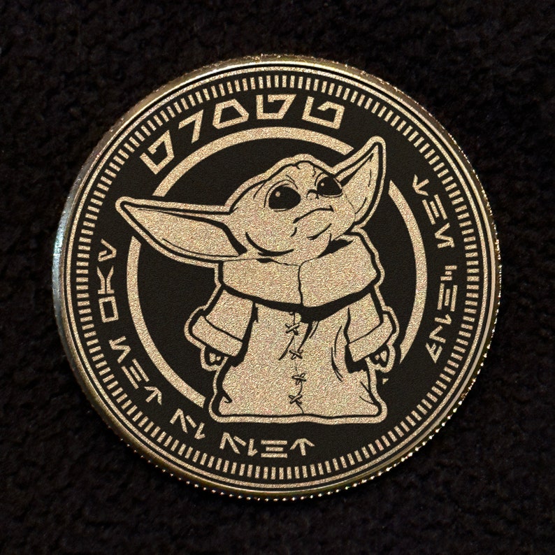 Mandalorian / Grogu Choice / Challenge Coin - Etsy
