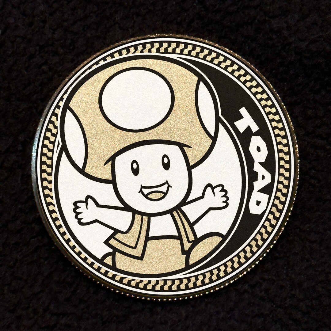 Toad - Choice / Challenge Coin - Etsy