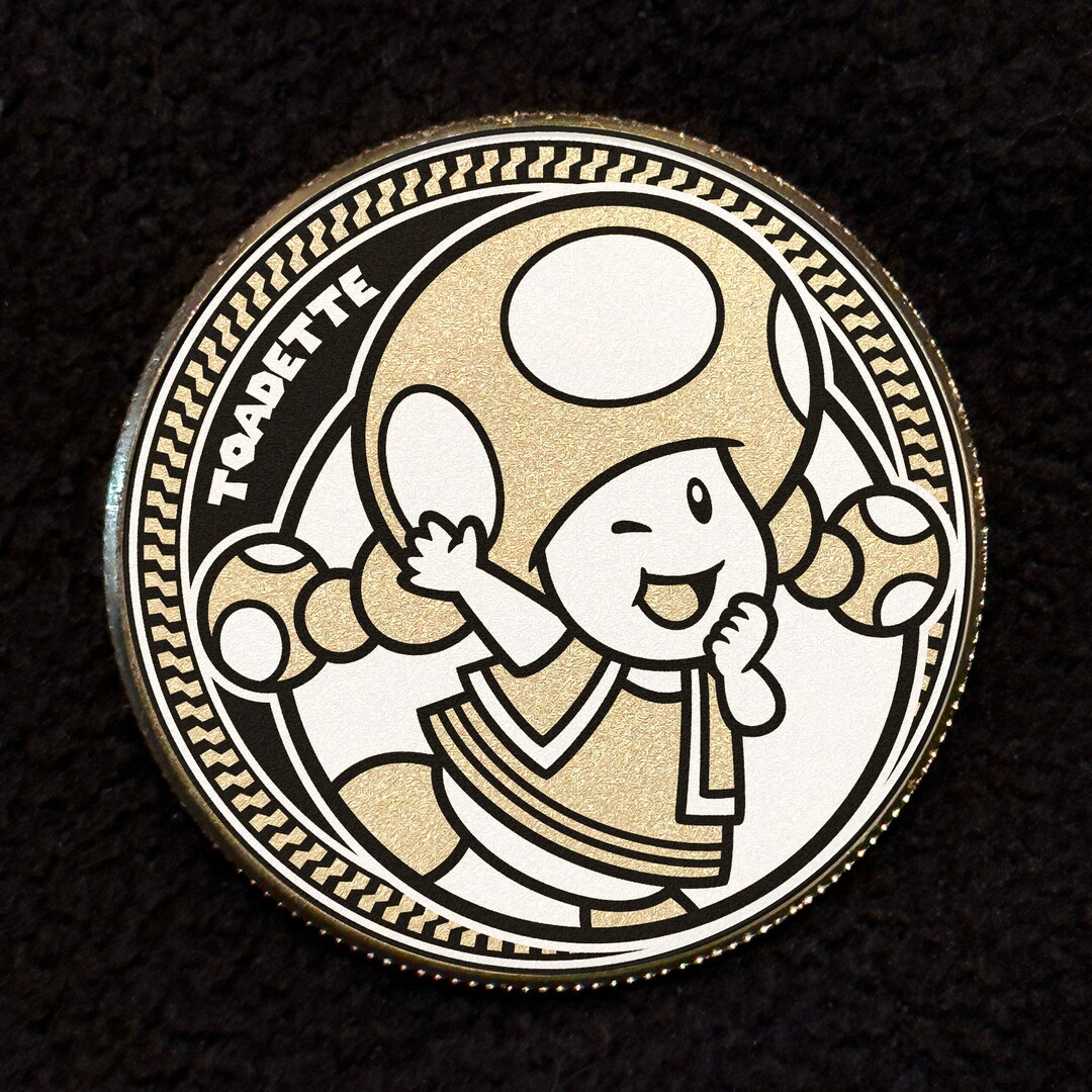 Toadette Choice / Challenge Coin - Etsy
