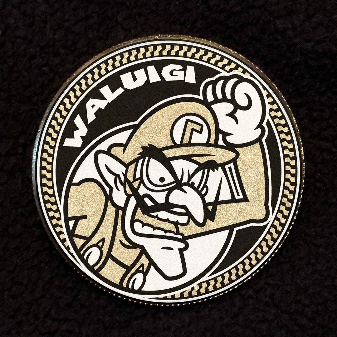 Waluigi Choice / Challenge Coin - Etsy