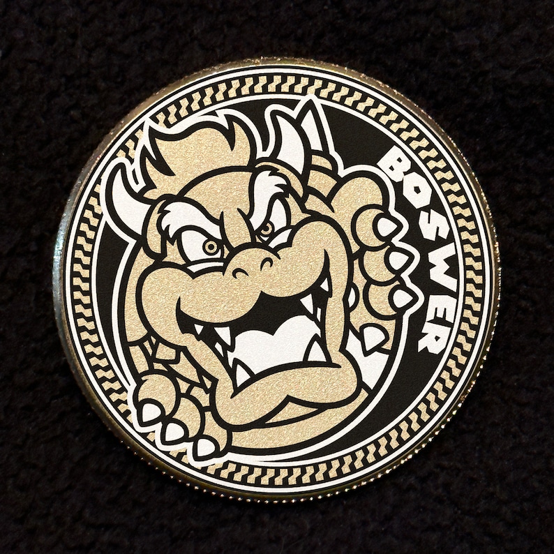 Bowser Choice / Challenge Coin - Etsy