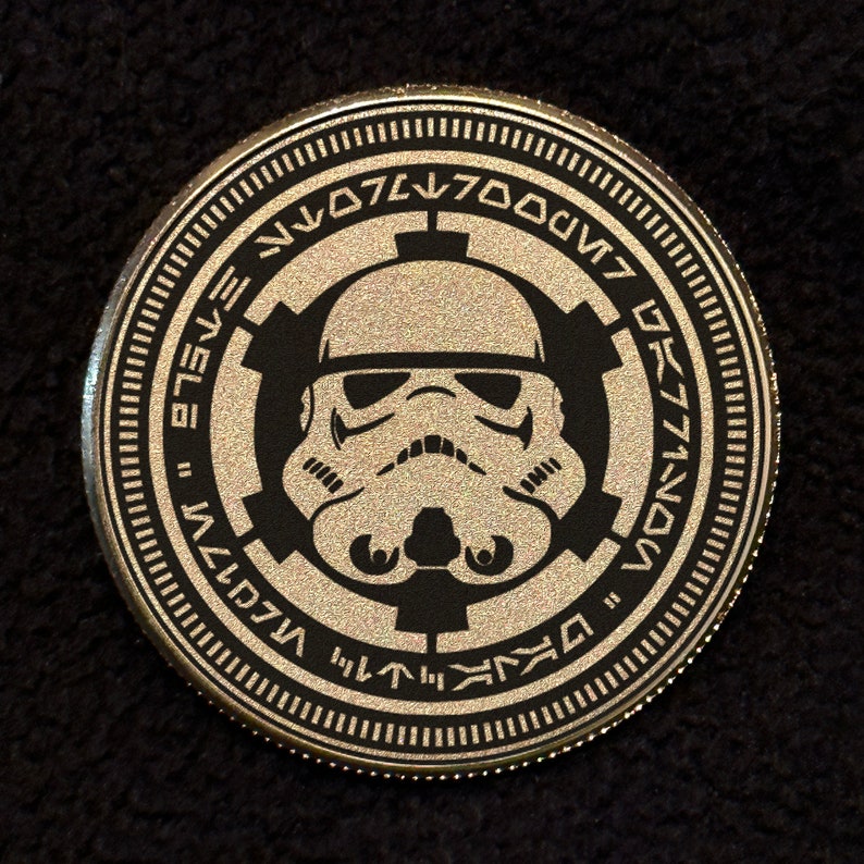 Stormtrooper / Death Star Choice / Challenge Coin - Etsy