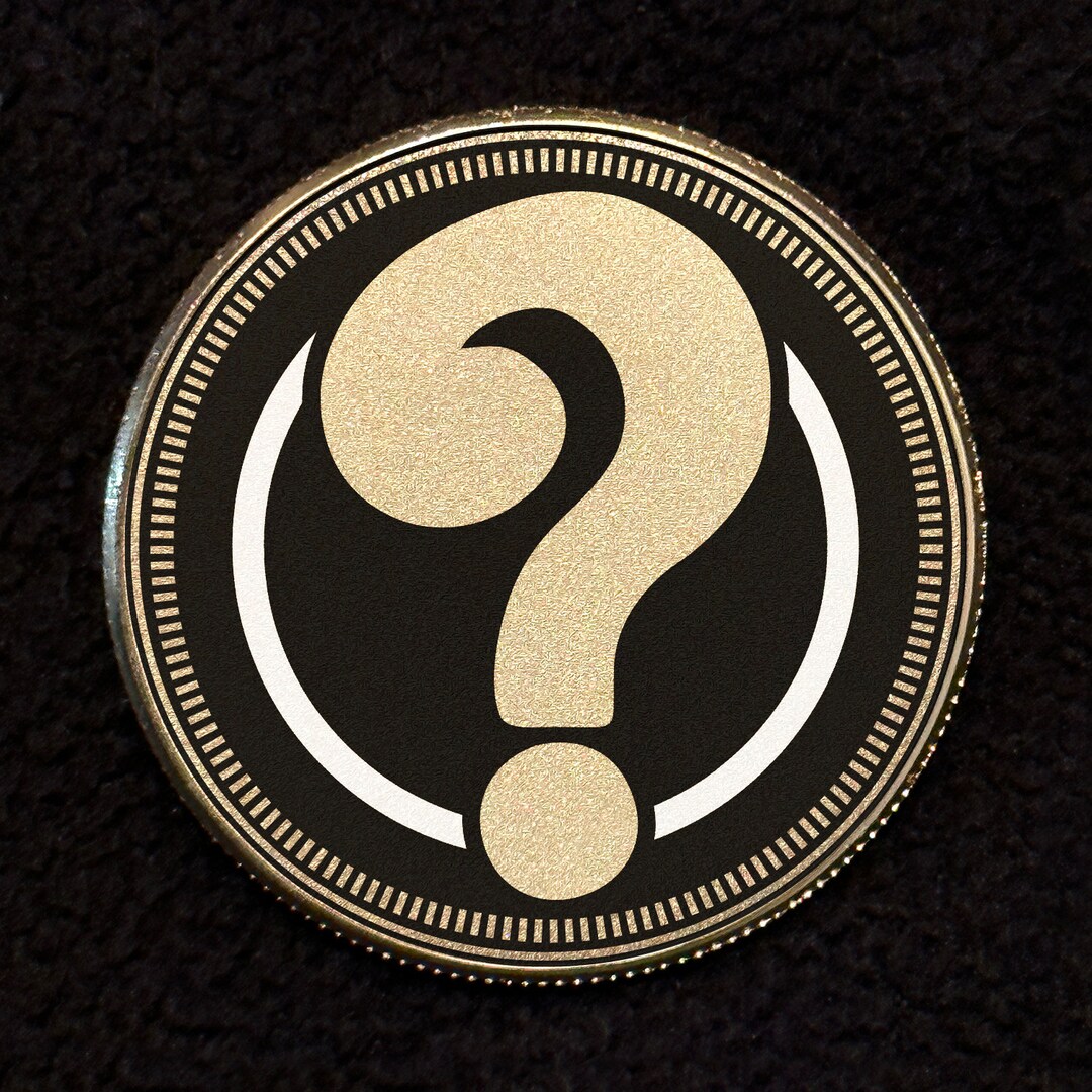 Riddler Choice / Challenge Coin - Etsy