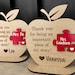 Personalized Apple Teacher Sign: Wood Teacher Appreciation Gift - Etsy