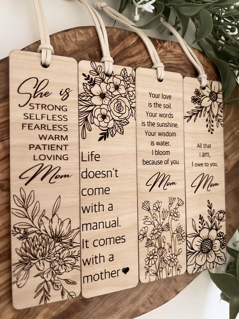 Mothers Day Bookmark | Gift for Her | Book Lover | Mothers Quote ...