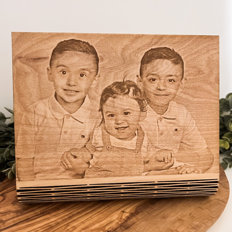 Laser Engraved Photo - Etsy