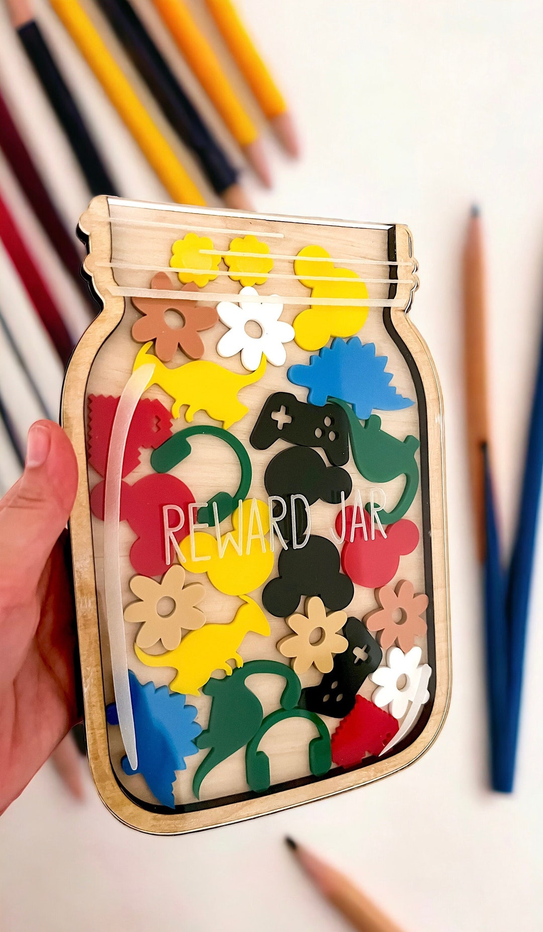 Customized Reward Jar for Kids, Teacher Reward Jar Gift, Gifts for ...