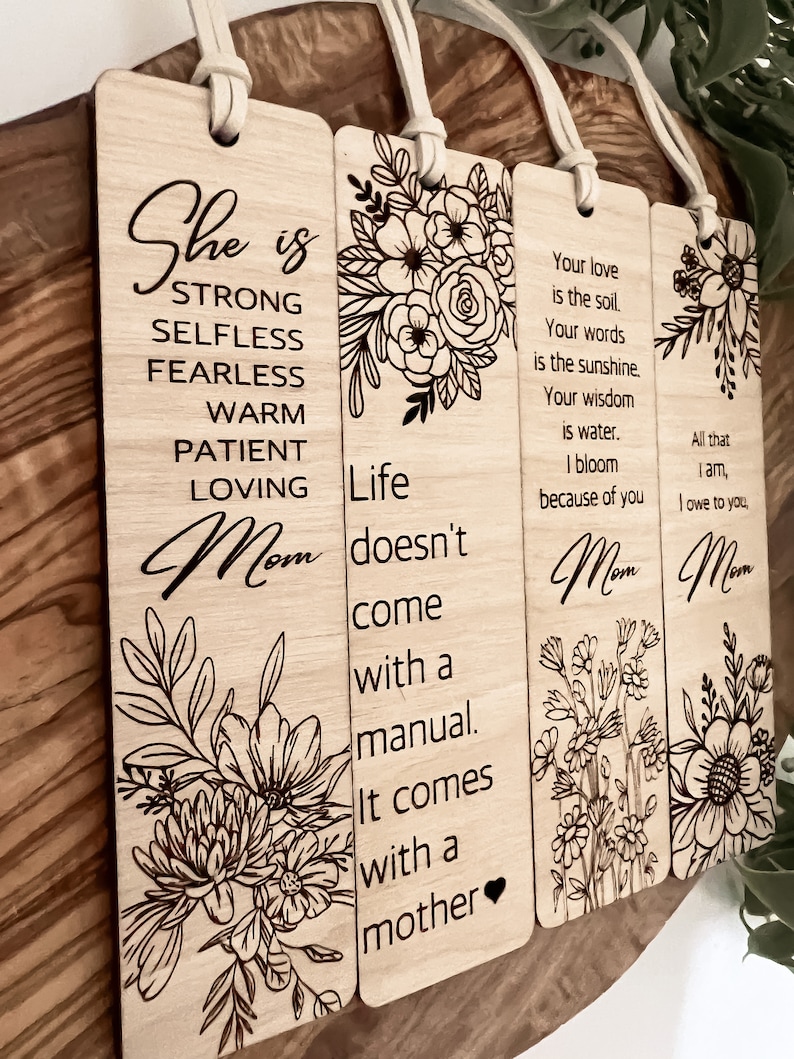 Mothers Day Bookmark | Gift for Her | Book Lover | Mothers Quote ...