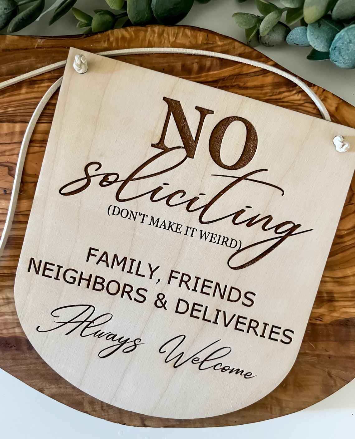 No Soliciting Sign, No Soliciting Door Sign, Do Not Disturb Sign, No ...