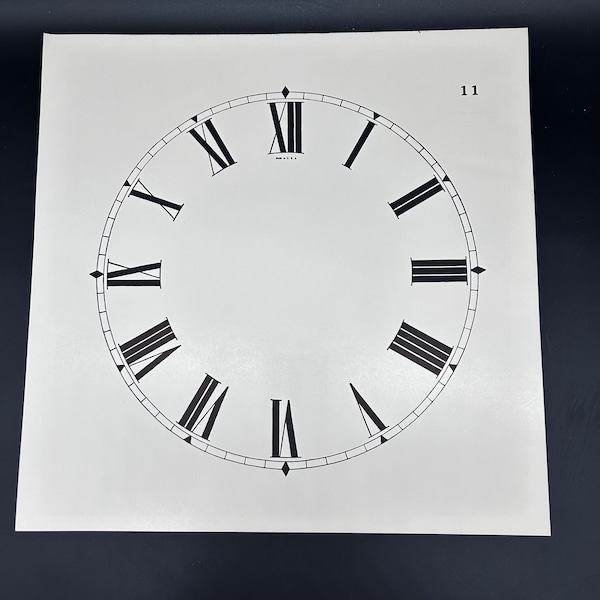 Paper Clock - Etsy